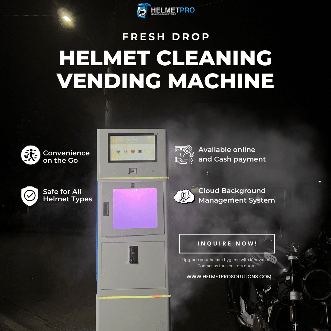 HelmetPro - Helmet Vendo Cleaning Machine
