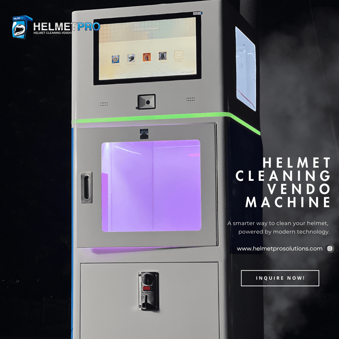 HelmetPro - Helmet Vendo Cleaning Machine