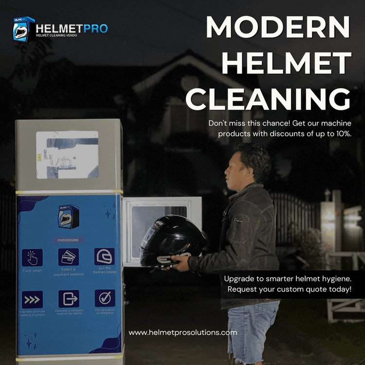 HelmetPro - Helmet Vendo Cleaning Machine